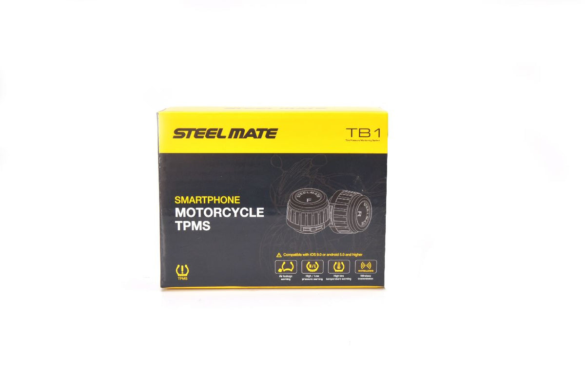 STEELMATE TB1 SMARTPHONE MOTORCYCLE TPMS – Steelmate Automotive SA