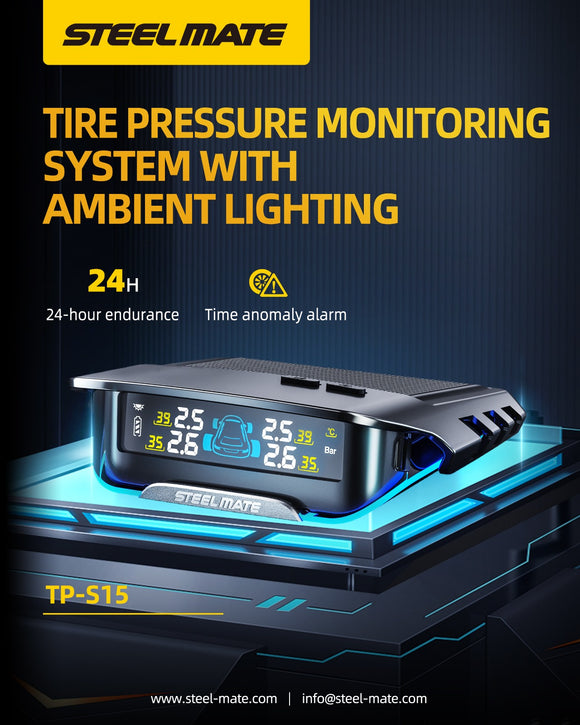 Steelmate Tyre Pressure Monitor Systems trucks cars 4x4 motorbikes ...
